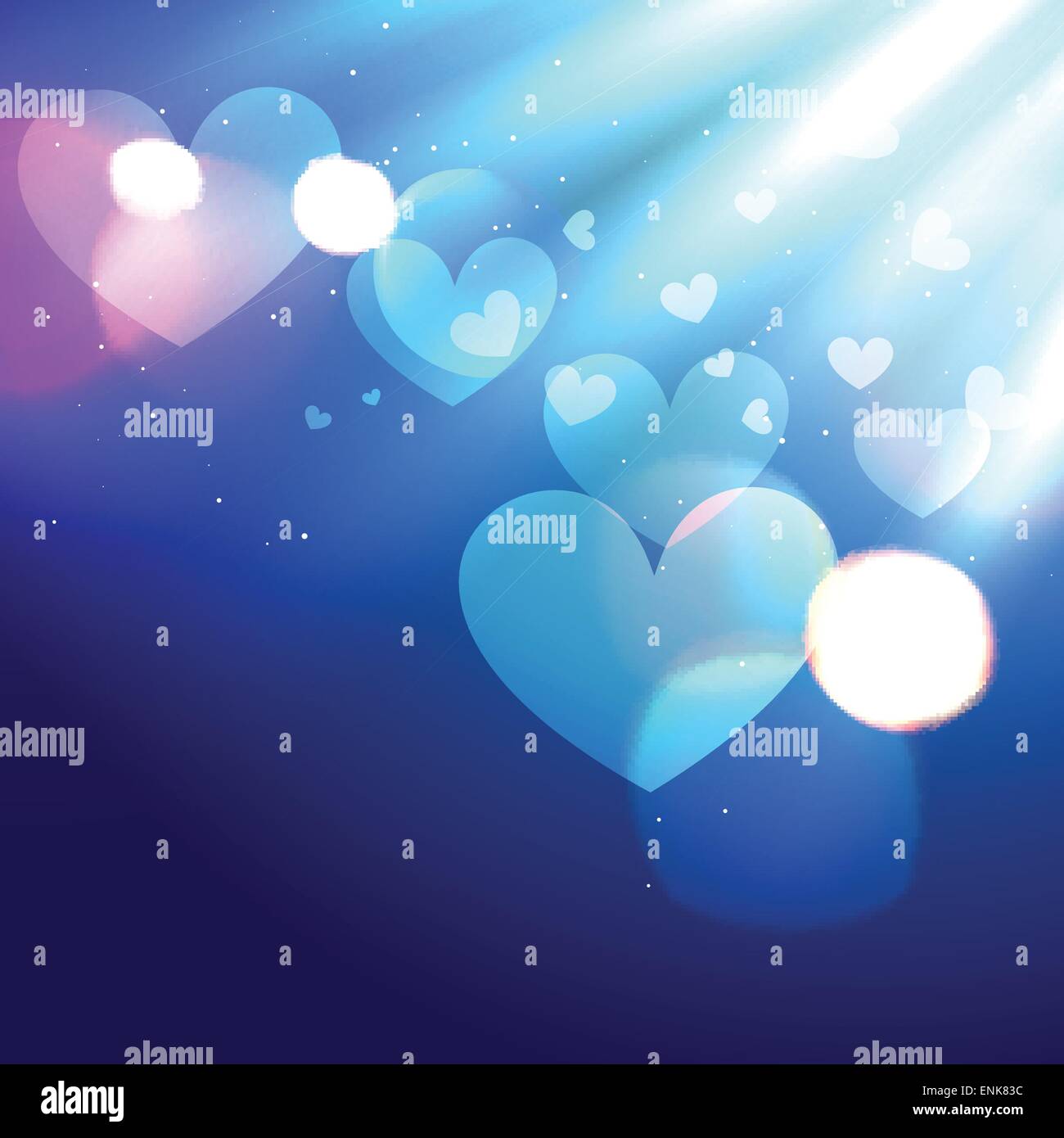 stylish vector heart design background Stock Vector Image & Art - Alamy