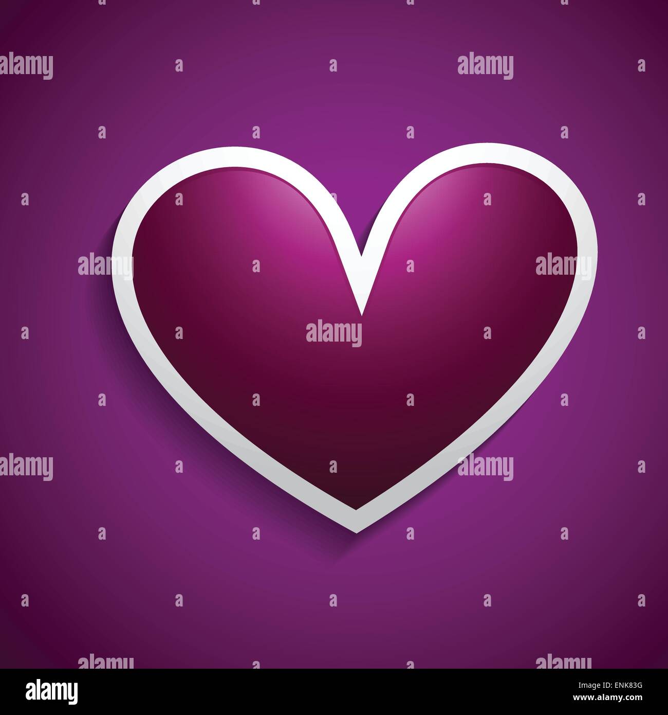 vector heart design background illustration Stock Vector Image & Art ...