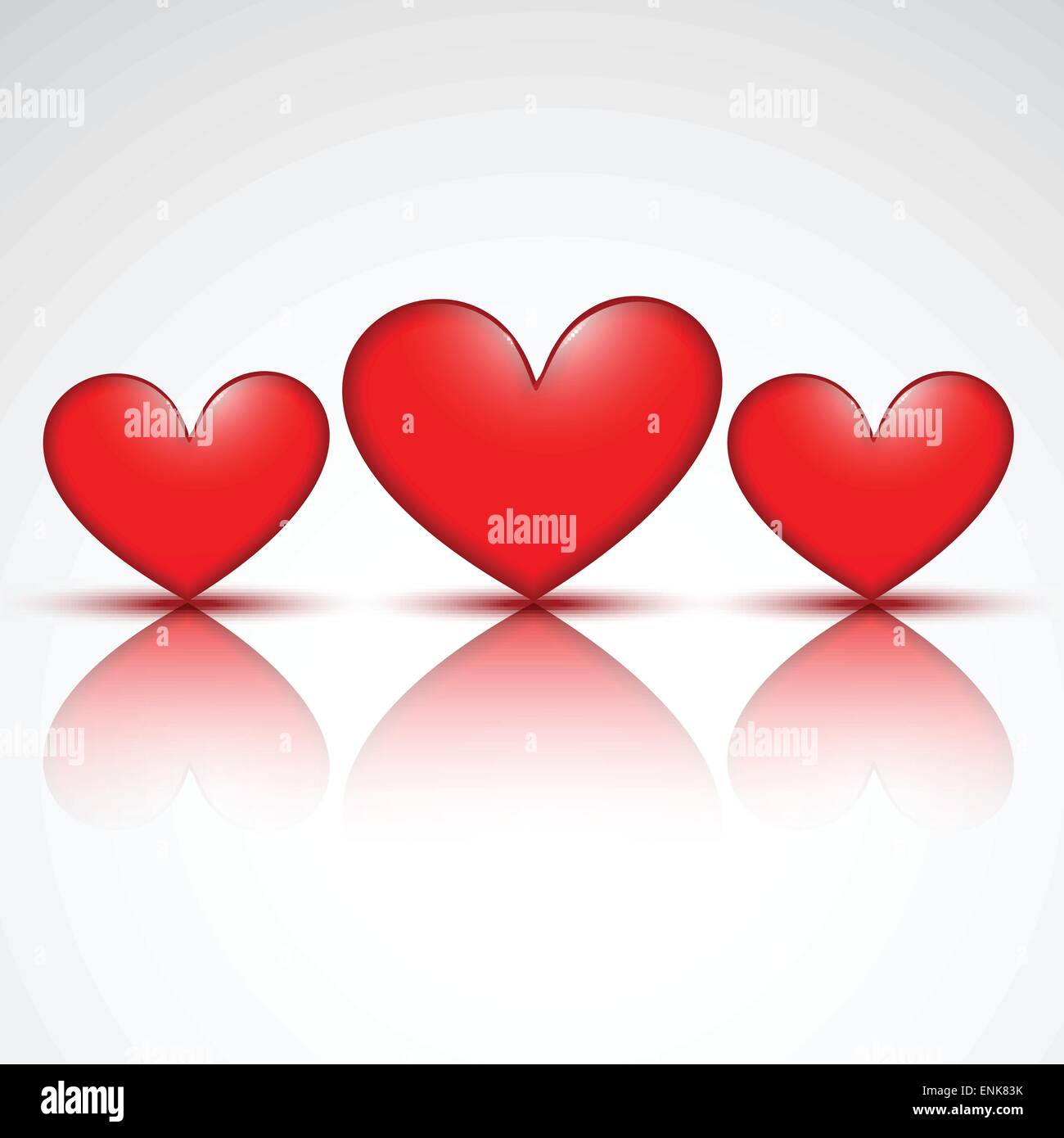 vector heart design background illustration Stock Vector Image & Art ...
