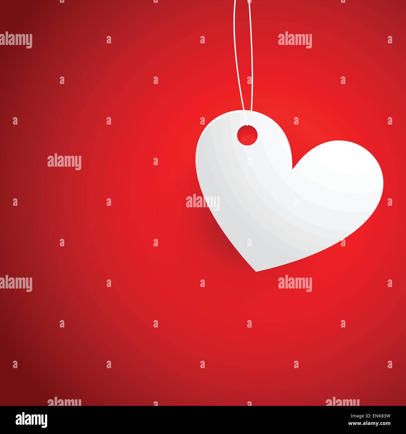 vector heart background with space for your text Stock Vector Image ...