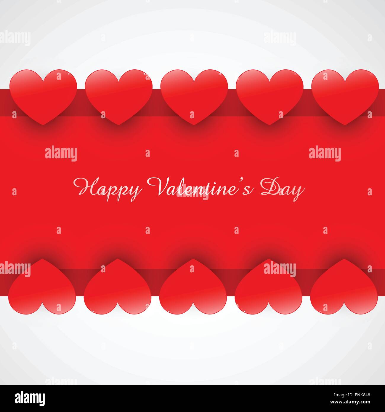 stylish shiny heart background with space for your text Stock Vector ...