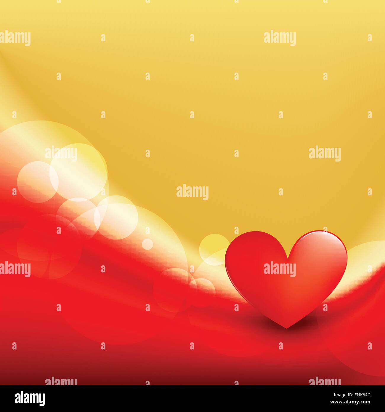 vector heart background with space for your text Stock Vector Image ...