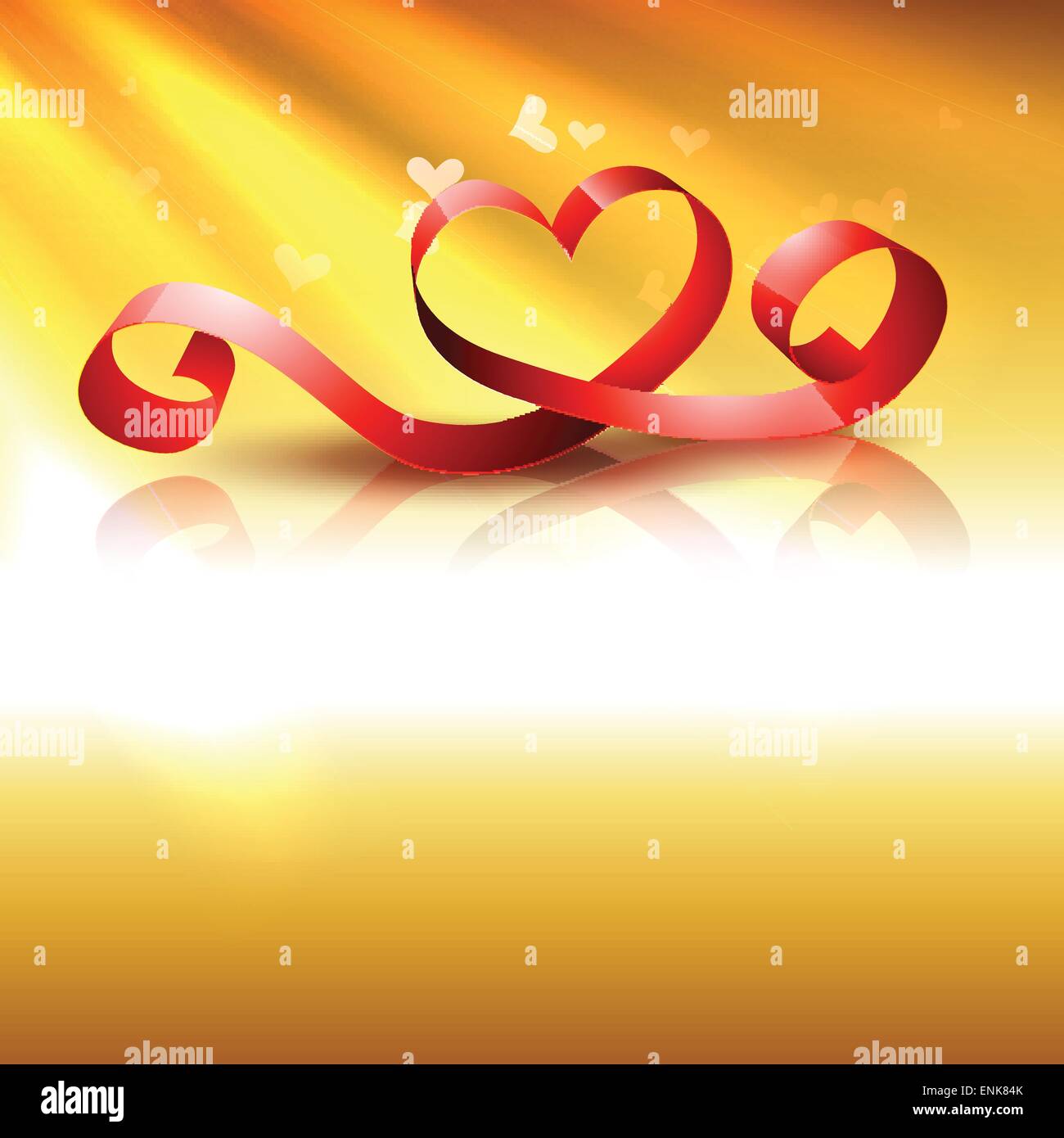 stylish beautiful vector heart design background Stock Vector Image ...