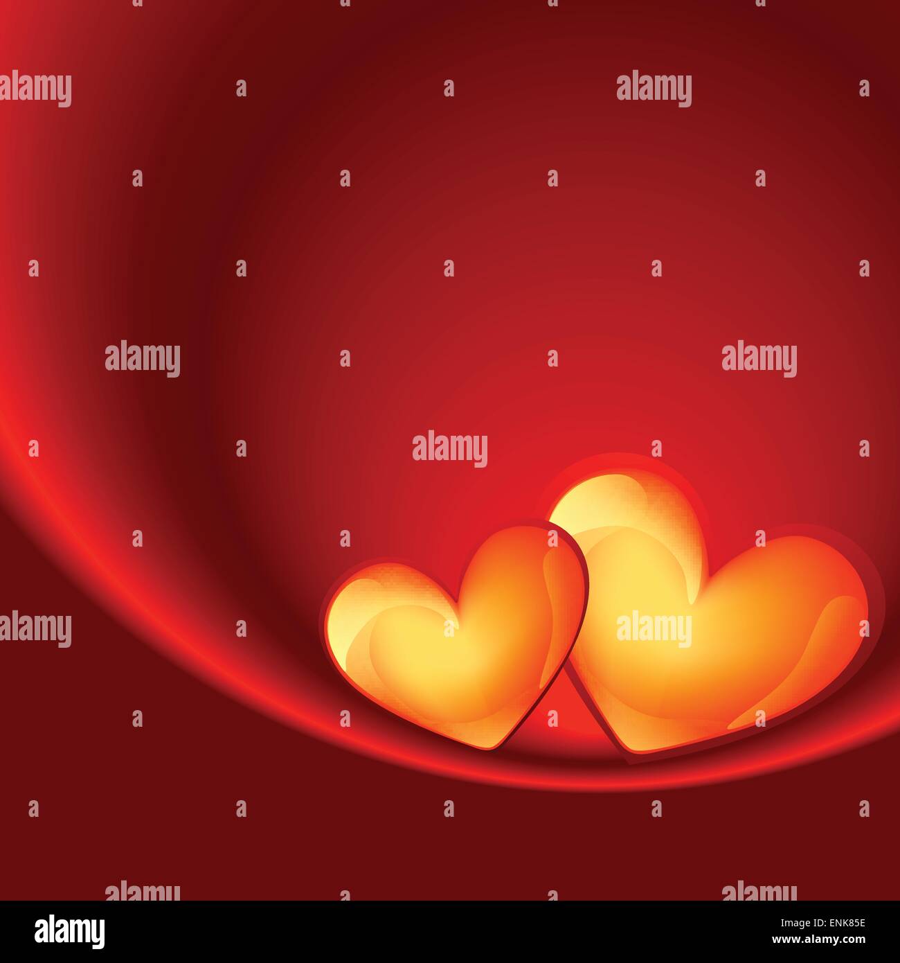 shiny love heart background with space for your text Stock Vector Image ...