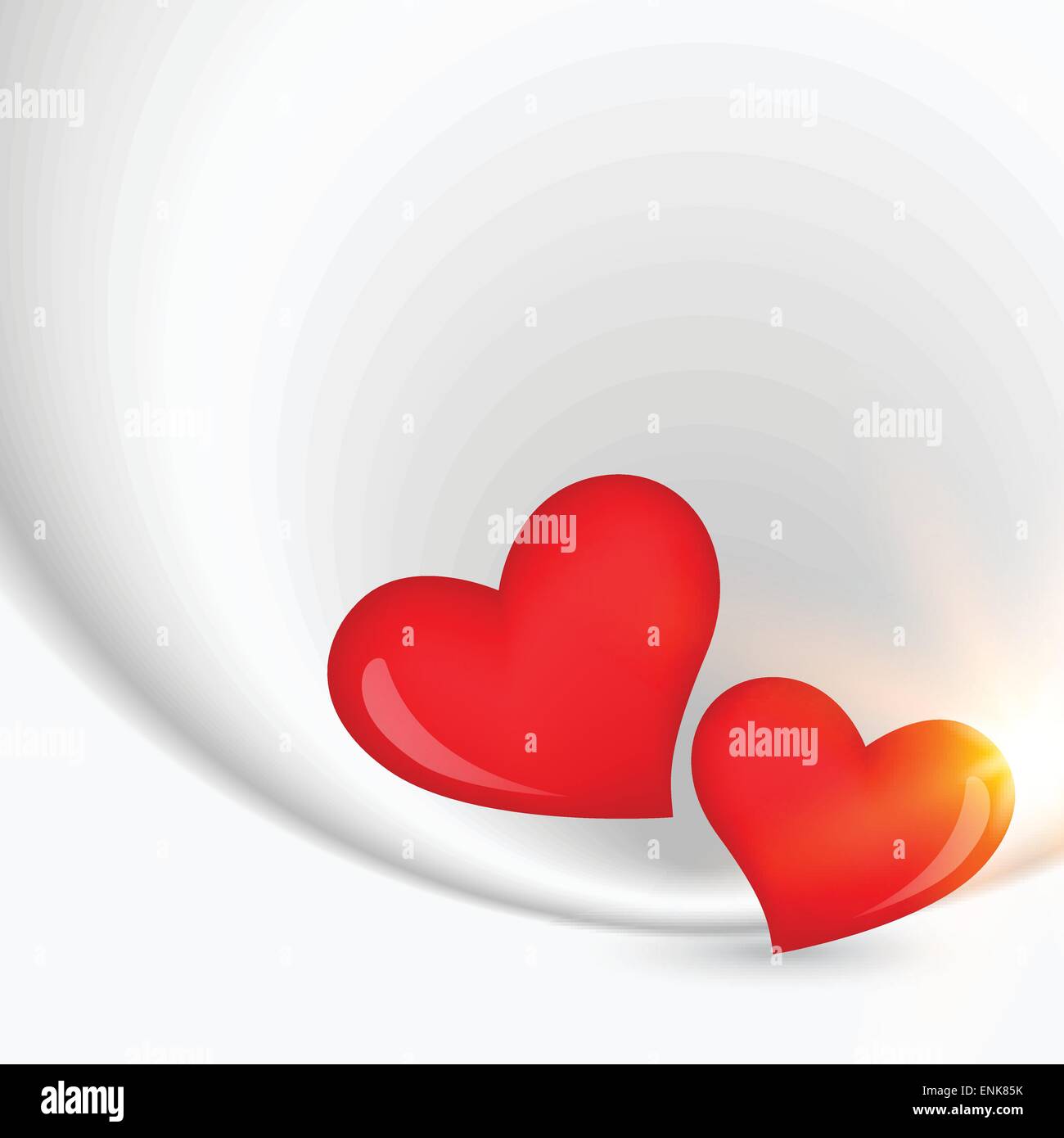 beautiful heart design with space for your text Stock Vector Image ...