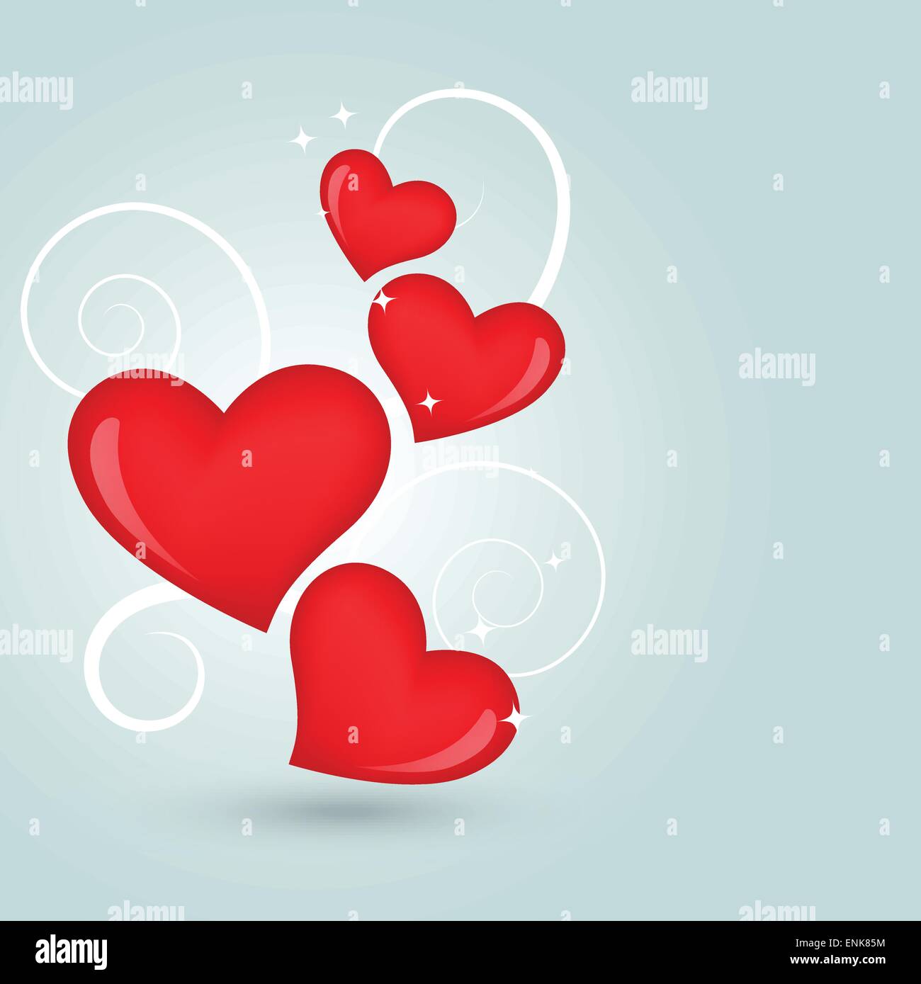 beautiful vector heart design illustration Stock Vector Image & Art - Alamy