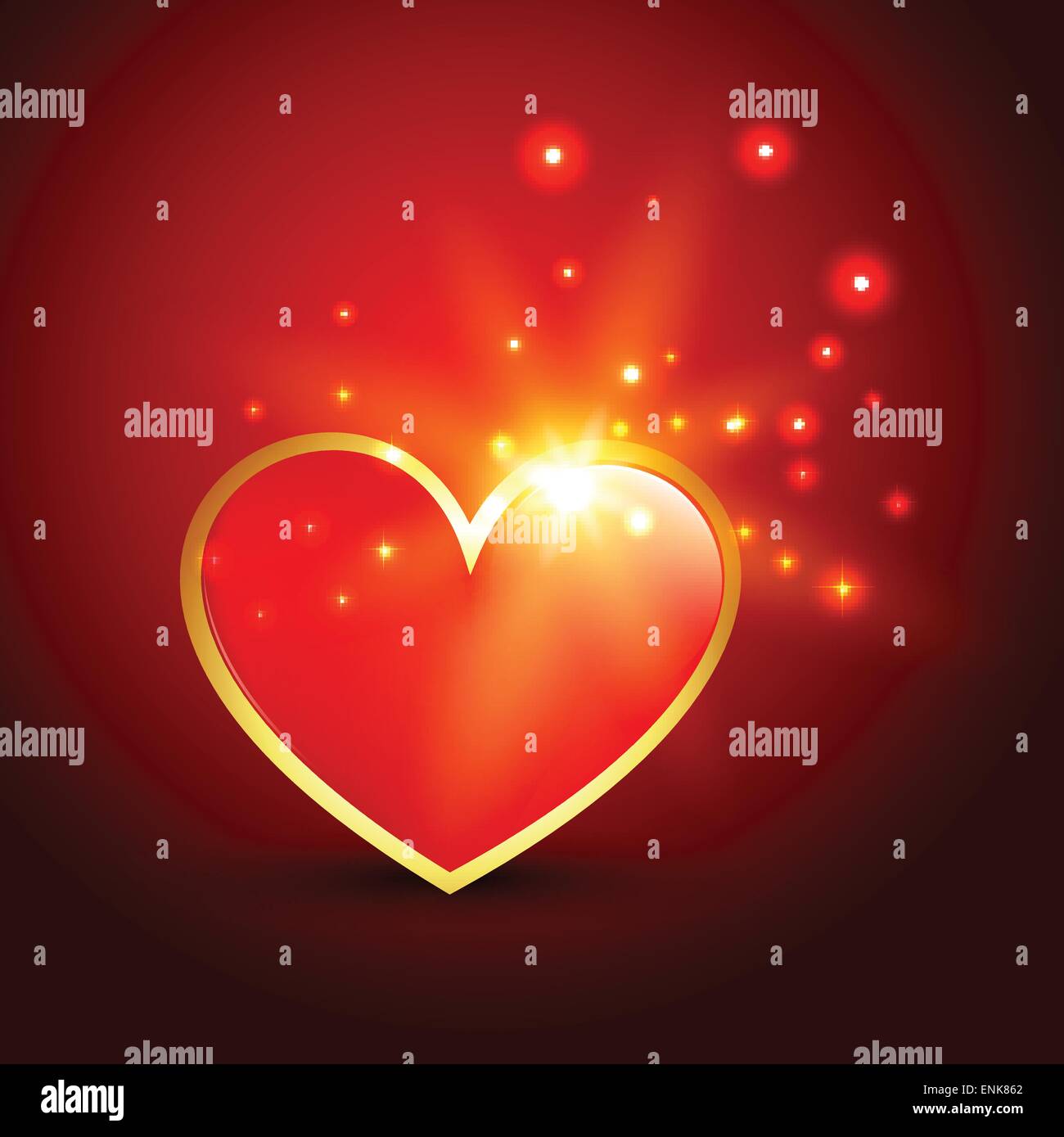 Red heart design hi-res stock photography and images - Alamy