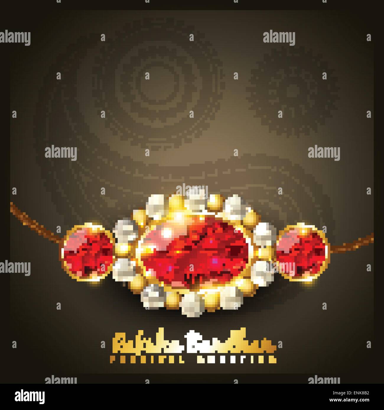 vector hindu festival of raksha bandhan Stock Vector Image & Art - Alamy