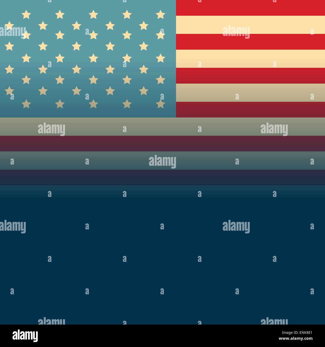 vector american flag design illustration Stock Vector Image & Art - Alamy