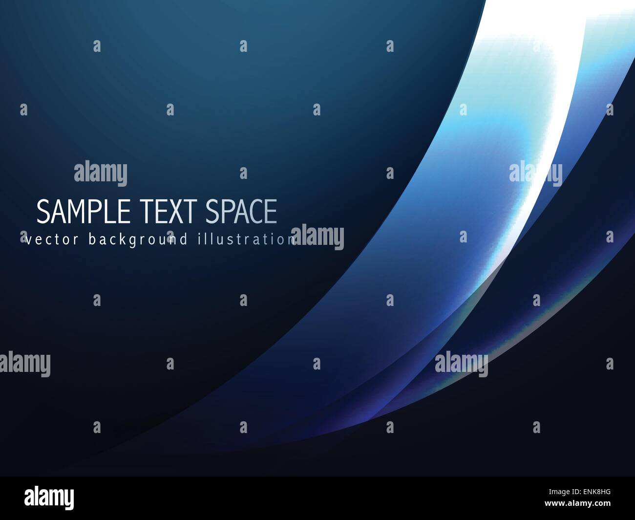 vector blue wave abstract background Stock Vector Image & Art - Alamy