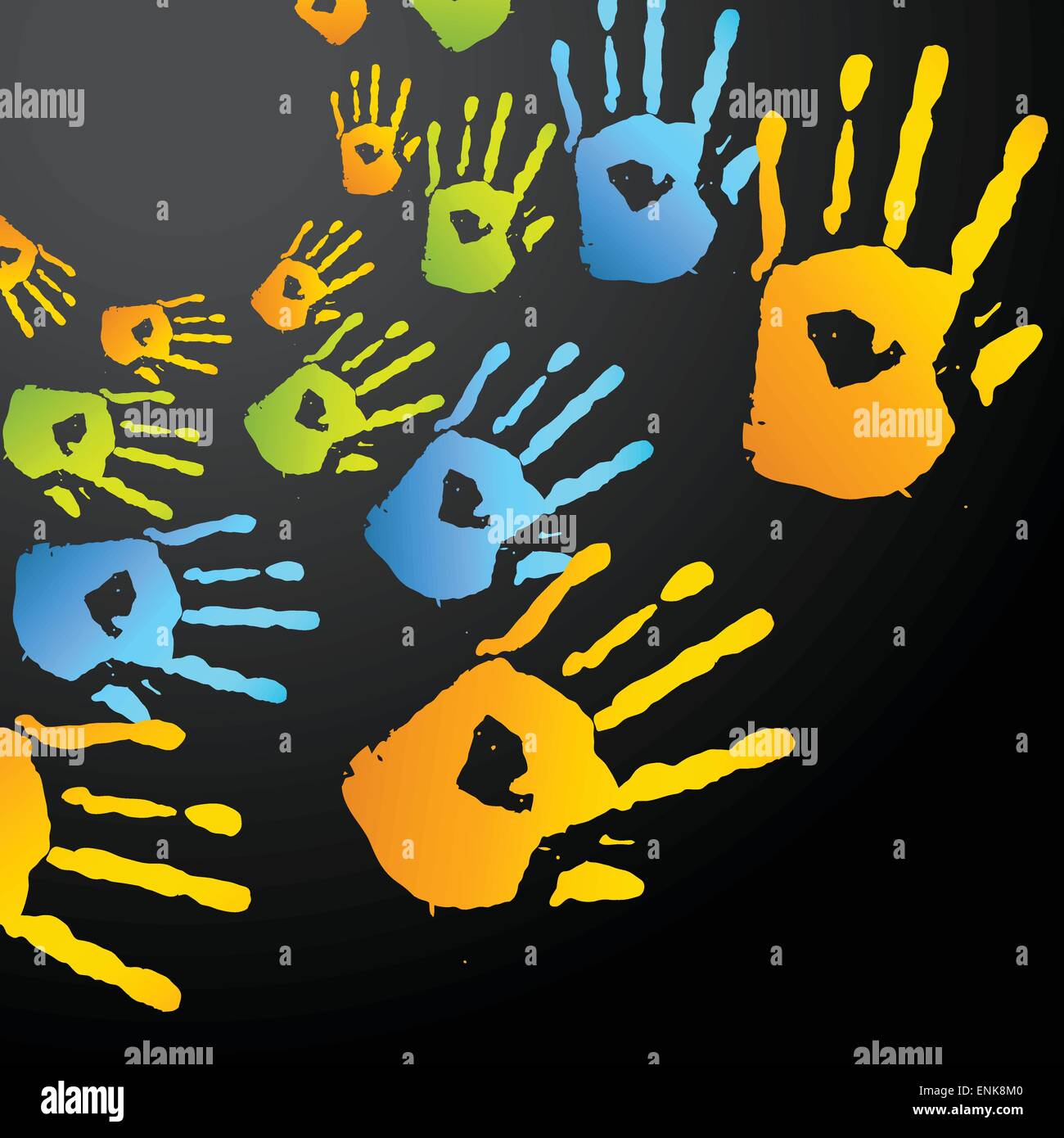 Hands colour Stock Vector Images - Alamy