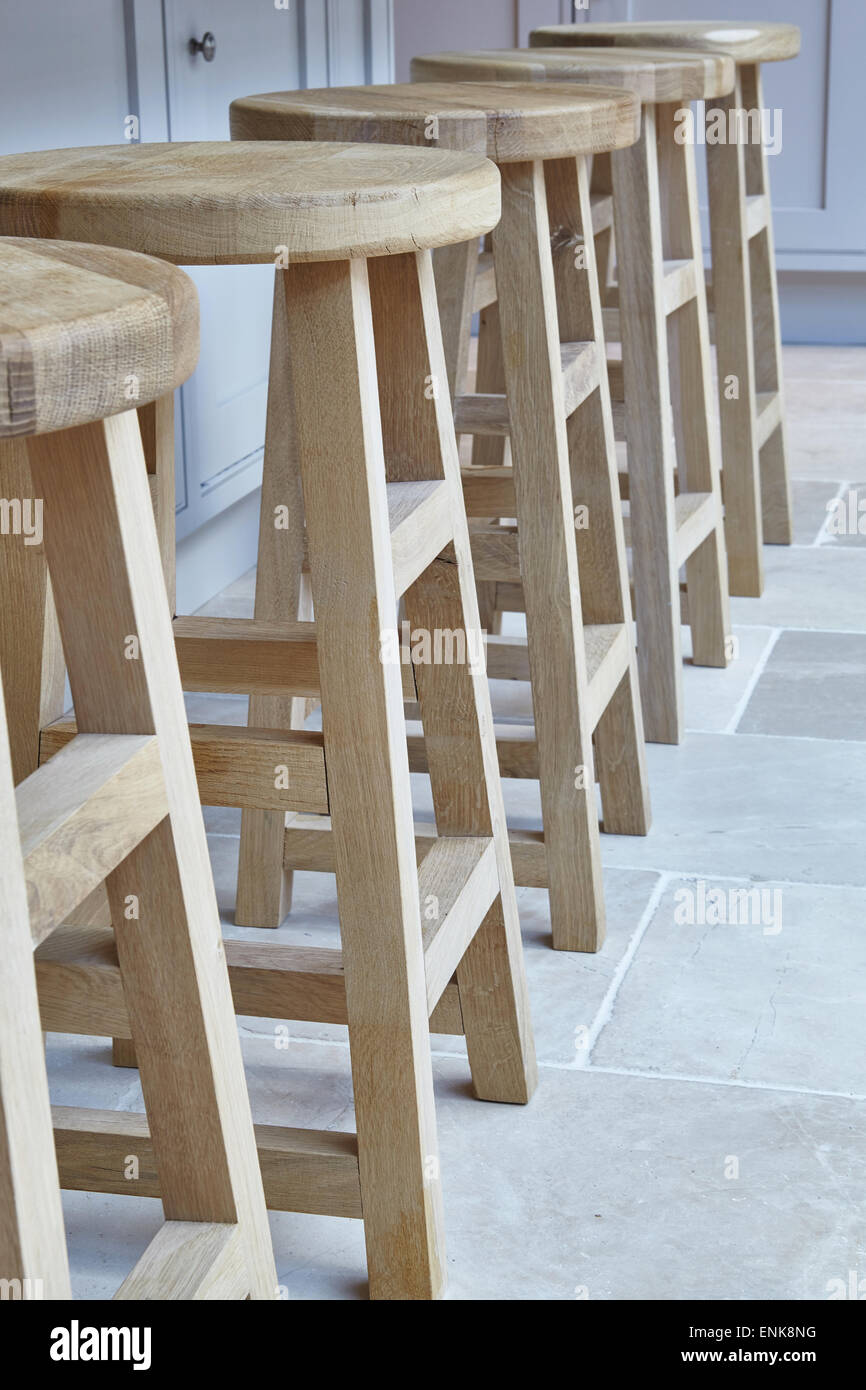 Handmade kitchen stools hi-res stock photography and images - Alamy