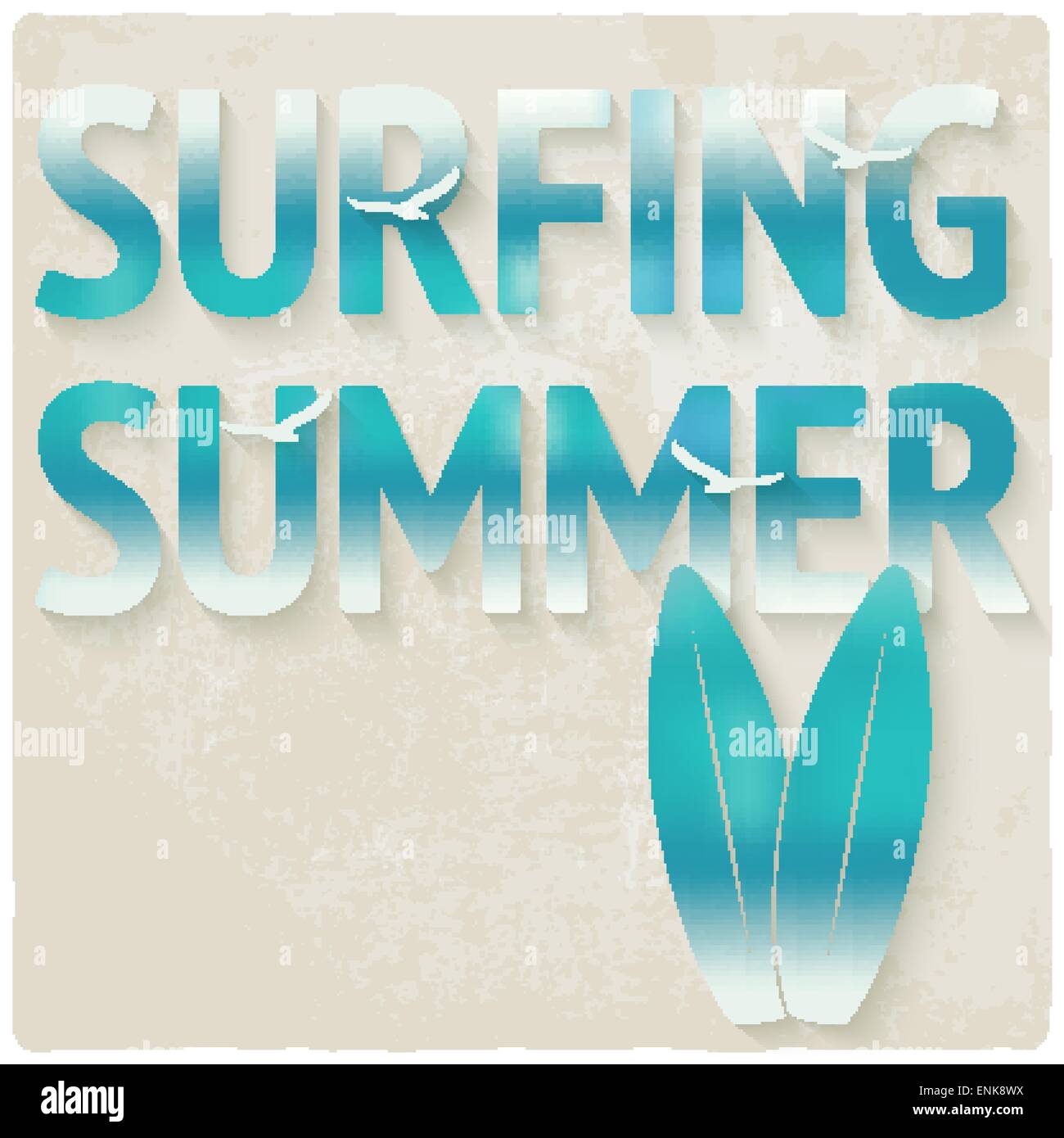 Surfing vector vectors hi-res stock photography and images - Alamy