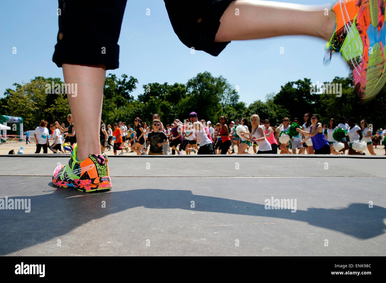 Zumba hi-res stock photography and images - Alamy