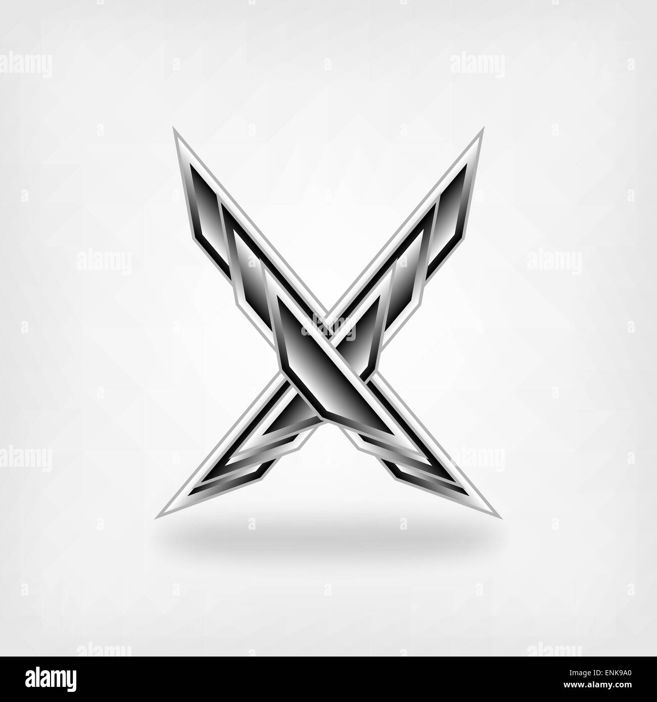 Letter x Stock Vector Images - Alamy