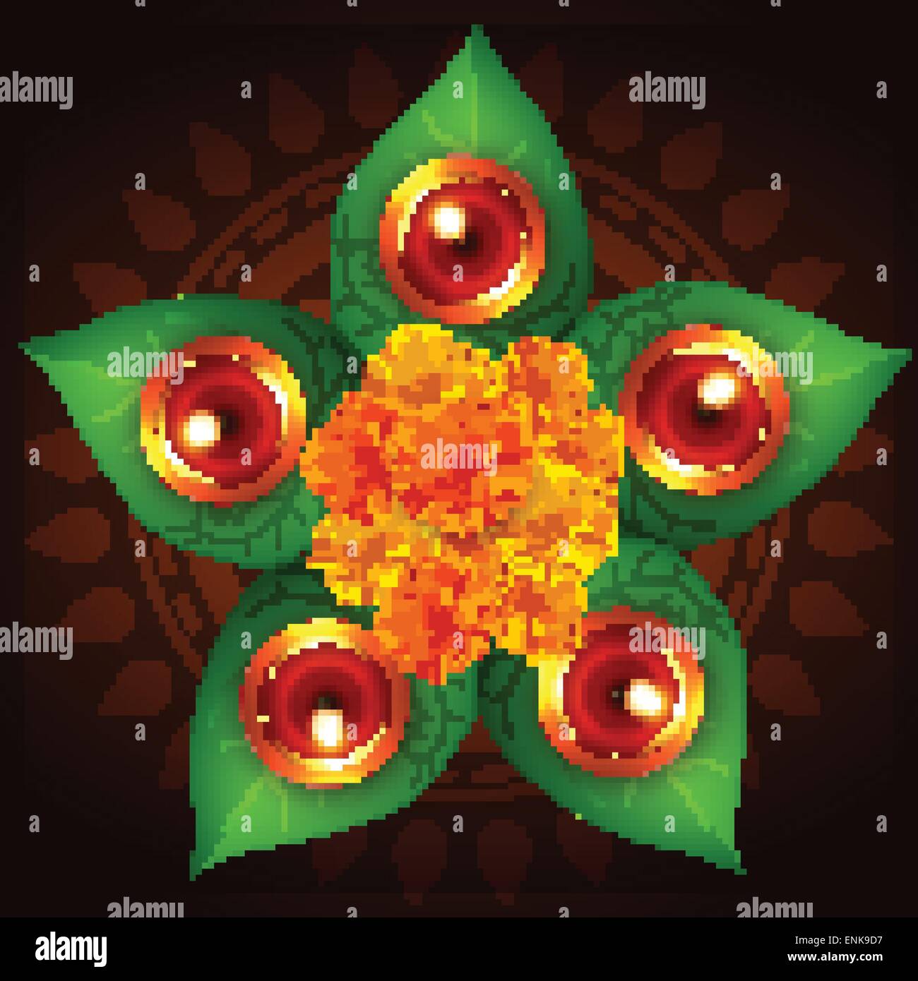 diwali greeting vector background design Stock Vector Image & Art - Alamy