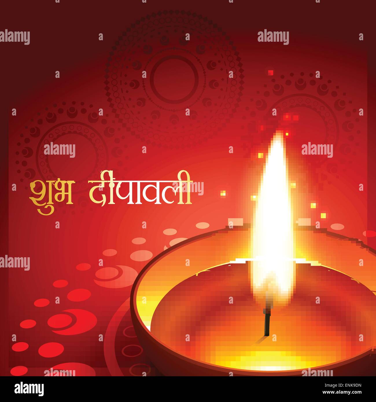 Diwali diya design space text hi-res stock photography and images - Alamy