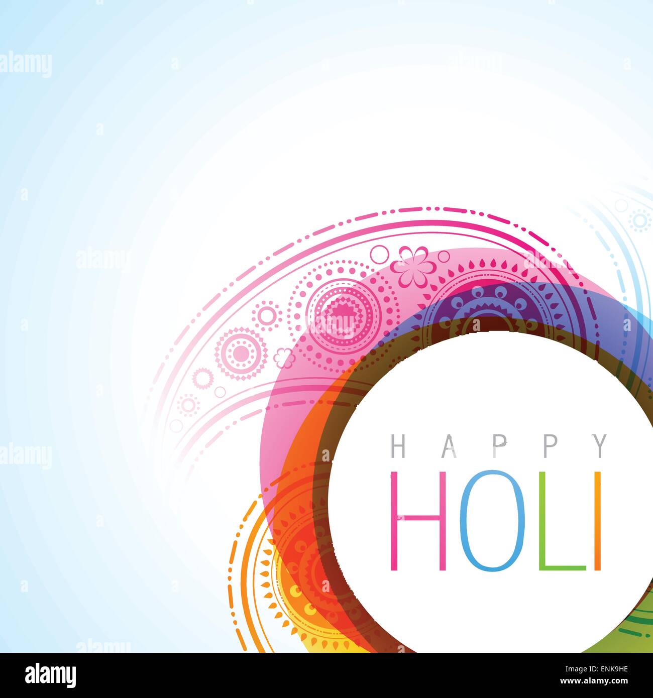 vector holi festival background illustration Stock Vector Image & Art ...