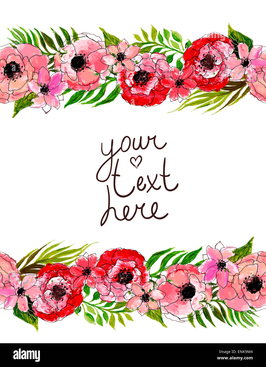 Pink peony vector Cut Out Stock Images & Pictures - Alamy