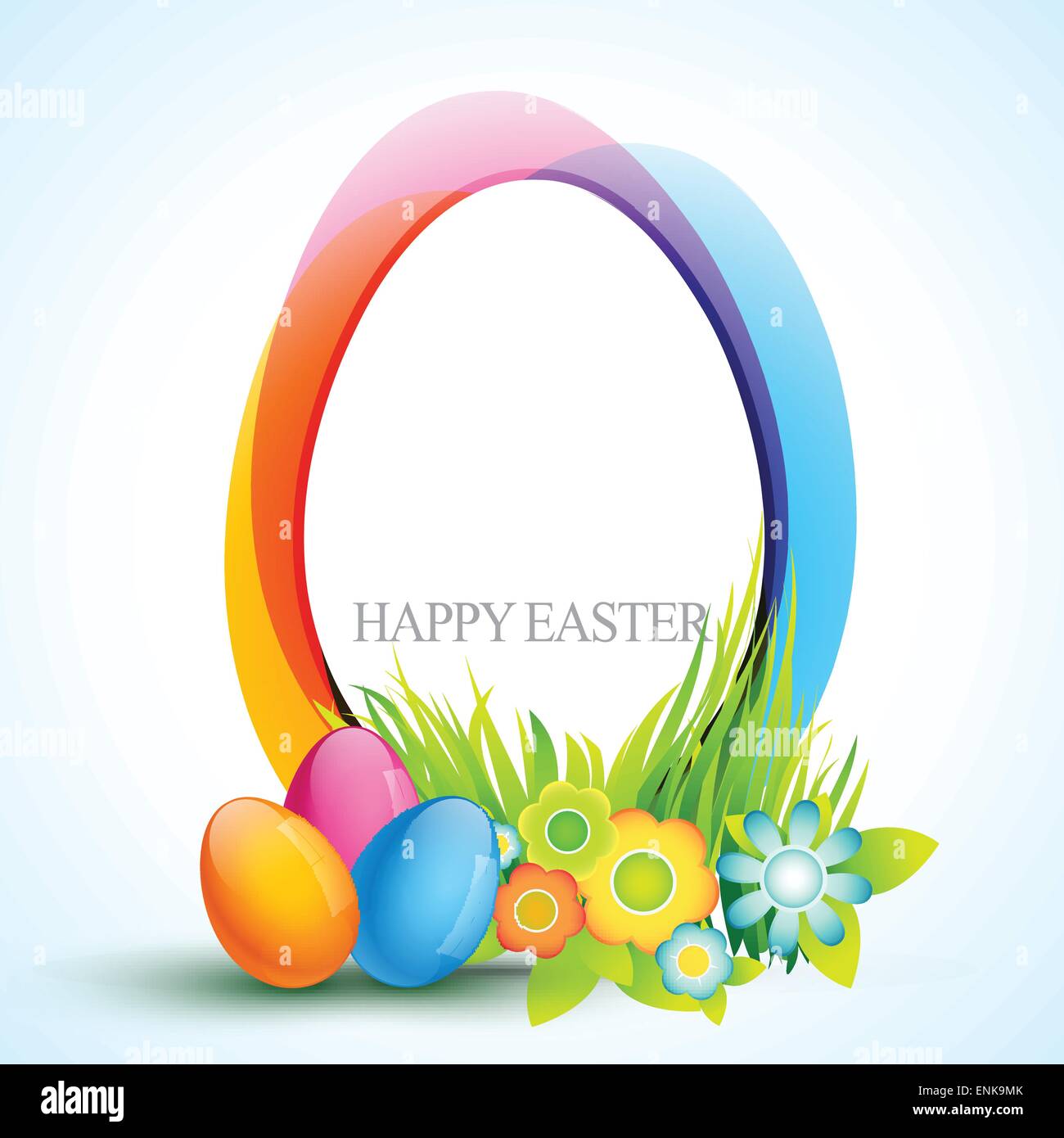 vector colorful easter design illustration Stock Vector Image & Art - Alamy