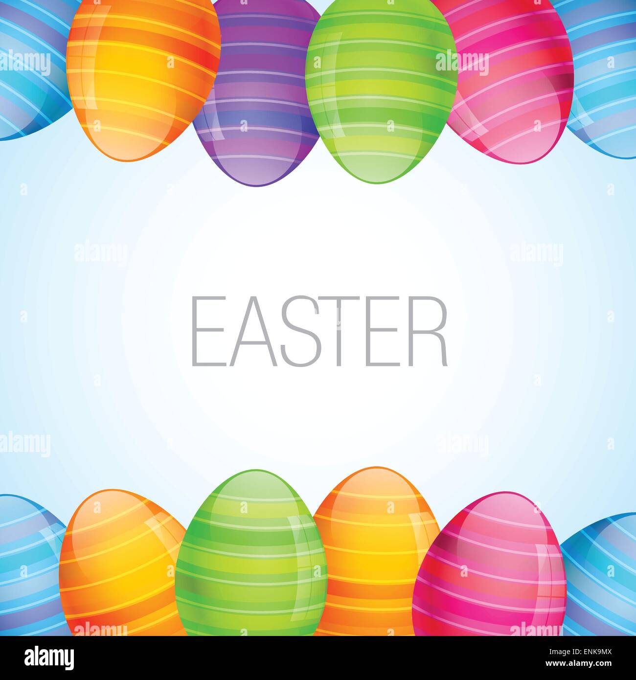 beautiful colorful easter eggs design Stock Vector Image & Art - Alamy