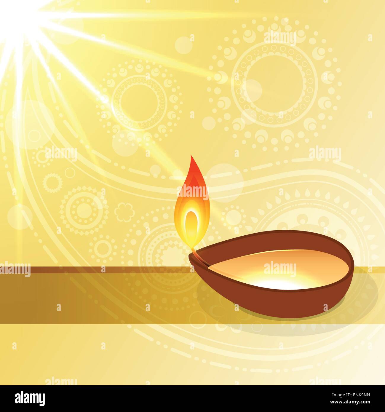 vector hindu festival design illustration Stock Vector Image & Art - Alamy