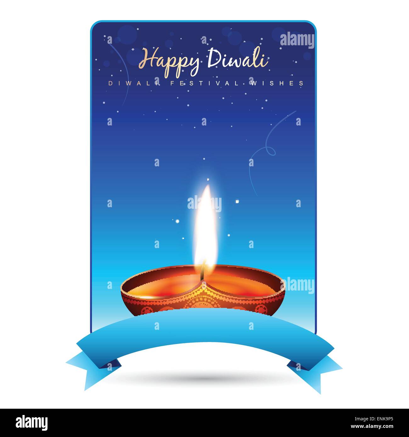 happy diwali vector background illustration Stock Vector Image & Art ...