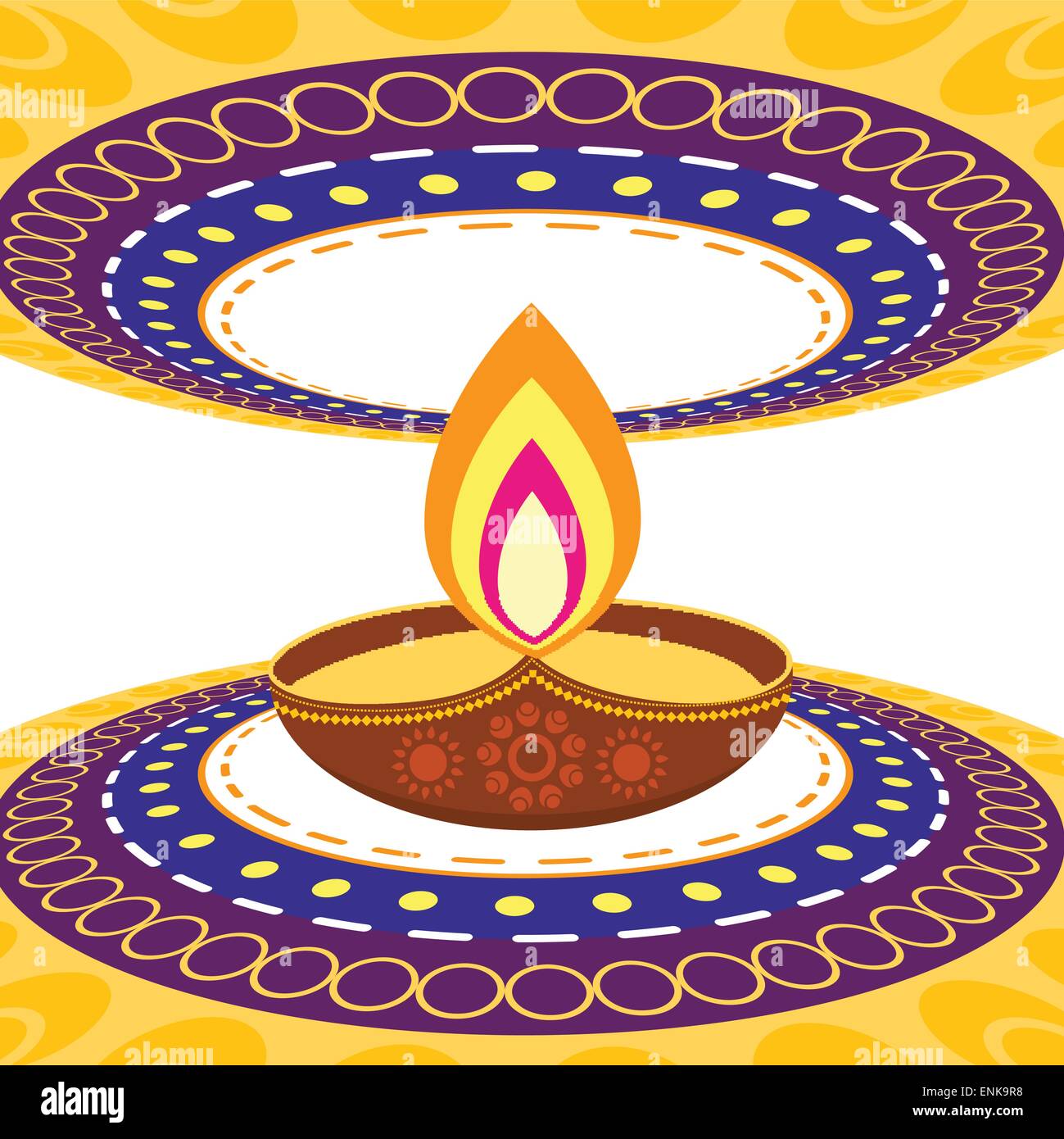 colorful diwali greeting vector background design Stock Vector Image ...