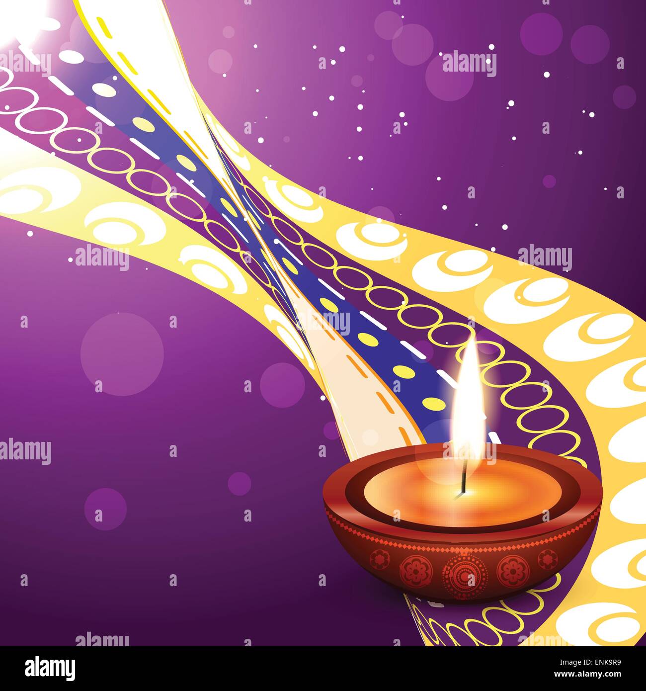 diwali festival vector design background Stock Vector Image & Art - Alamy