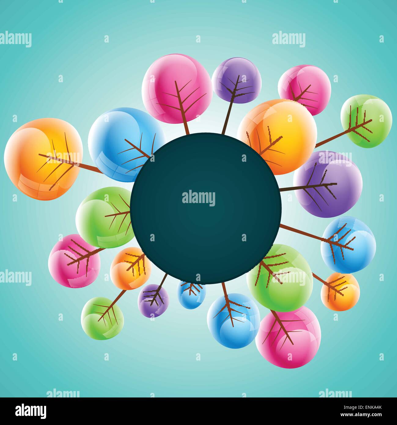 colorful easter background design illustration Stock Vector Image & Art ...