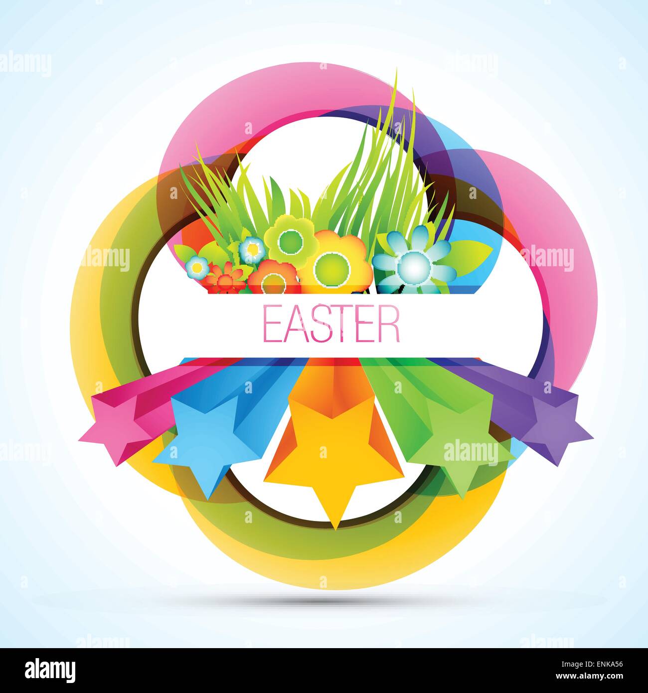colorful easter background design illustration Stock Vector Image & Art ...
