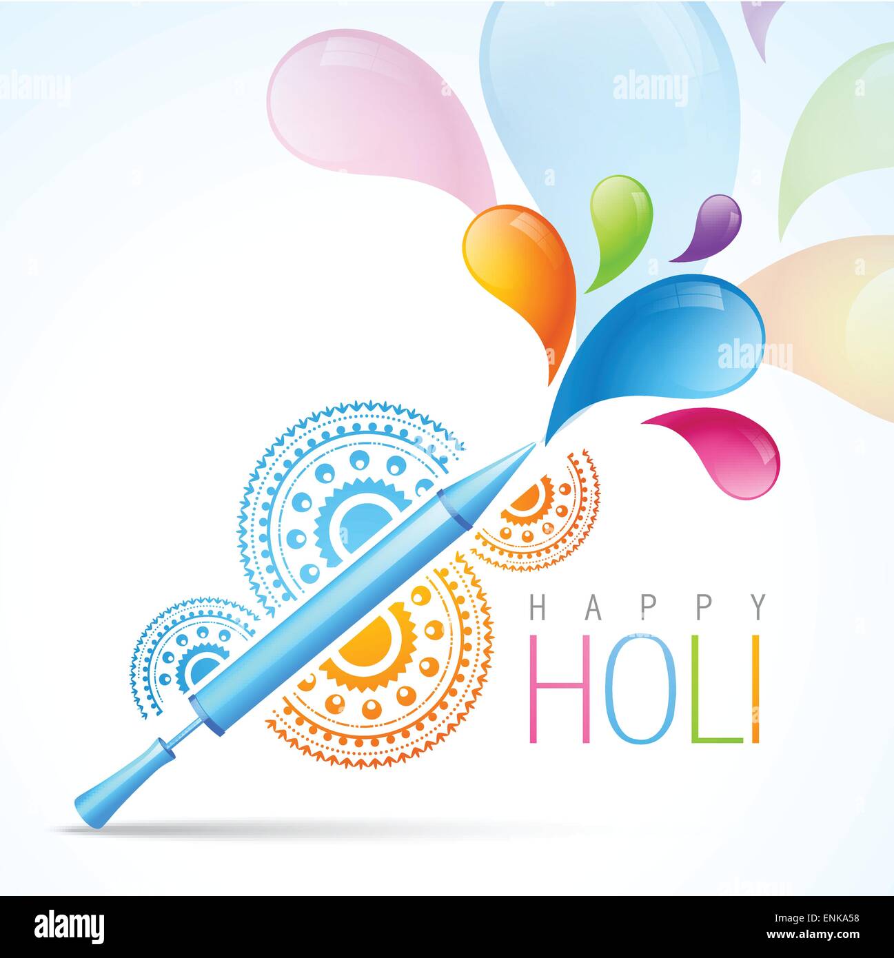 colorful indian holi festival background Stock Vector Image & Art - Alamy