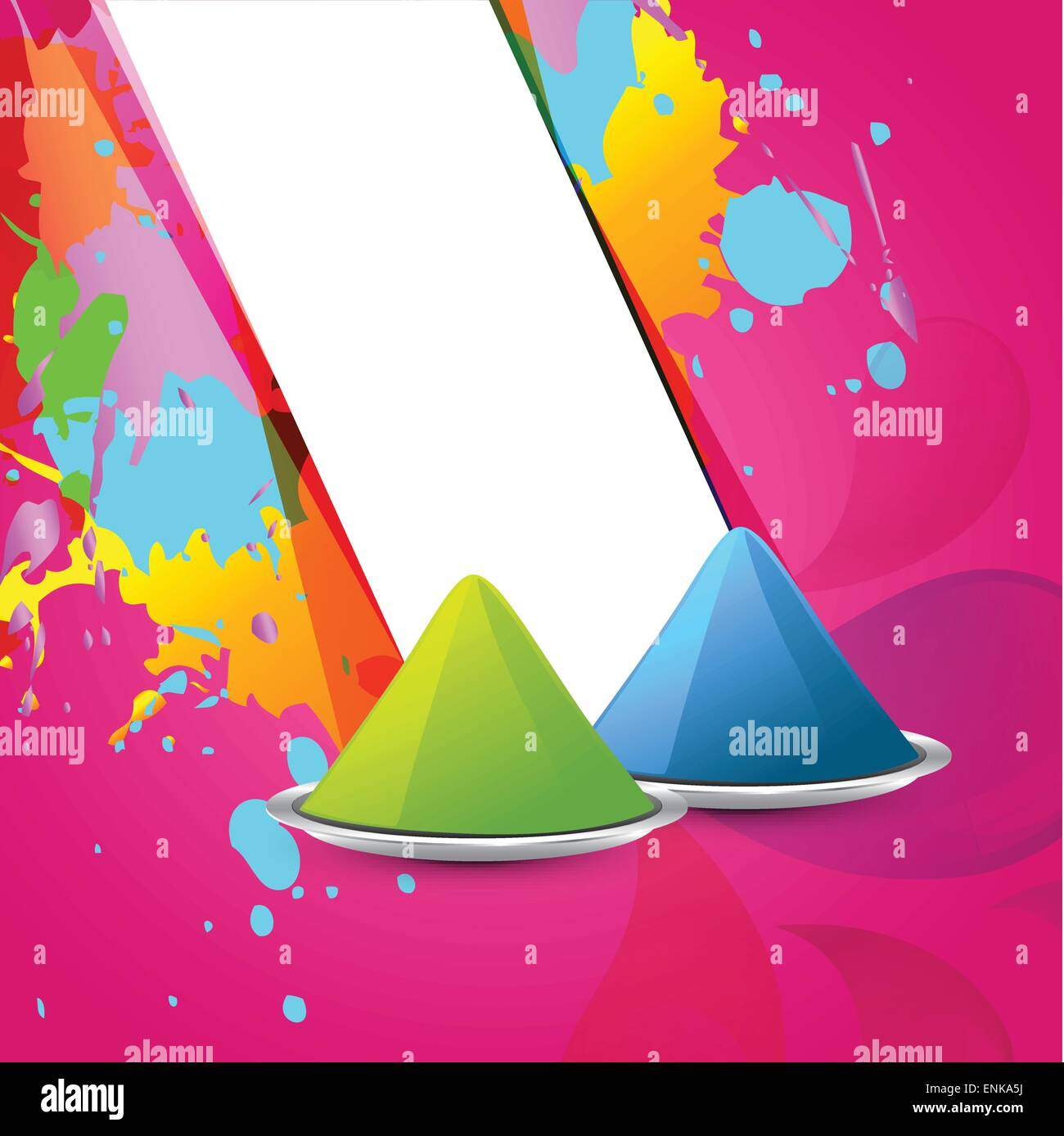 holi festival gulal colors vector background Stock Vector Image & Art ...