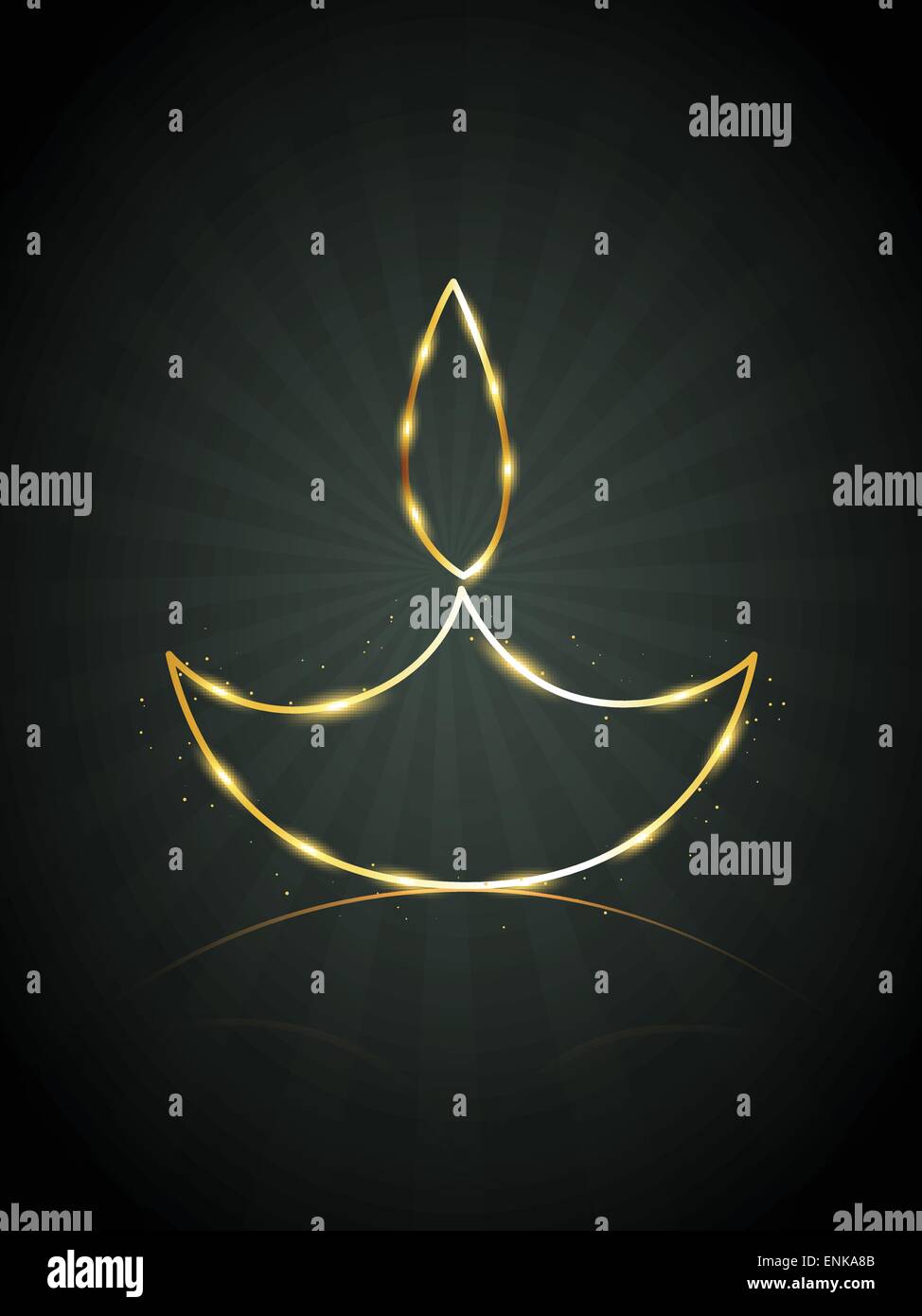 beautiful vector diya design illustration Stock Vector Image & Art - Alamy