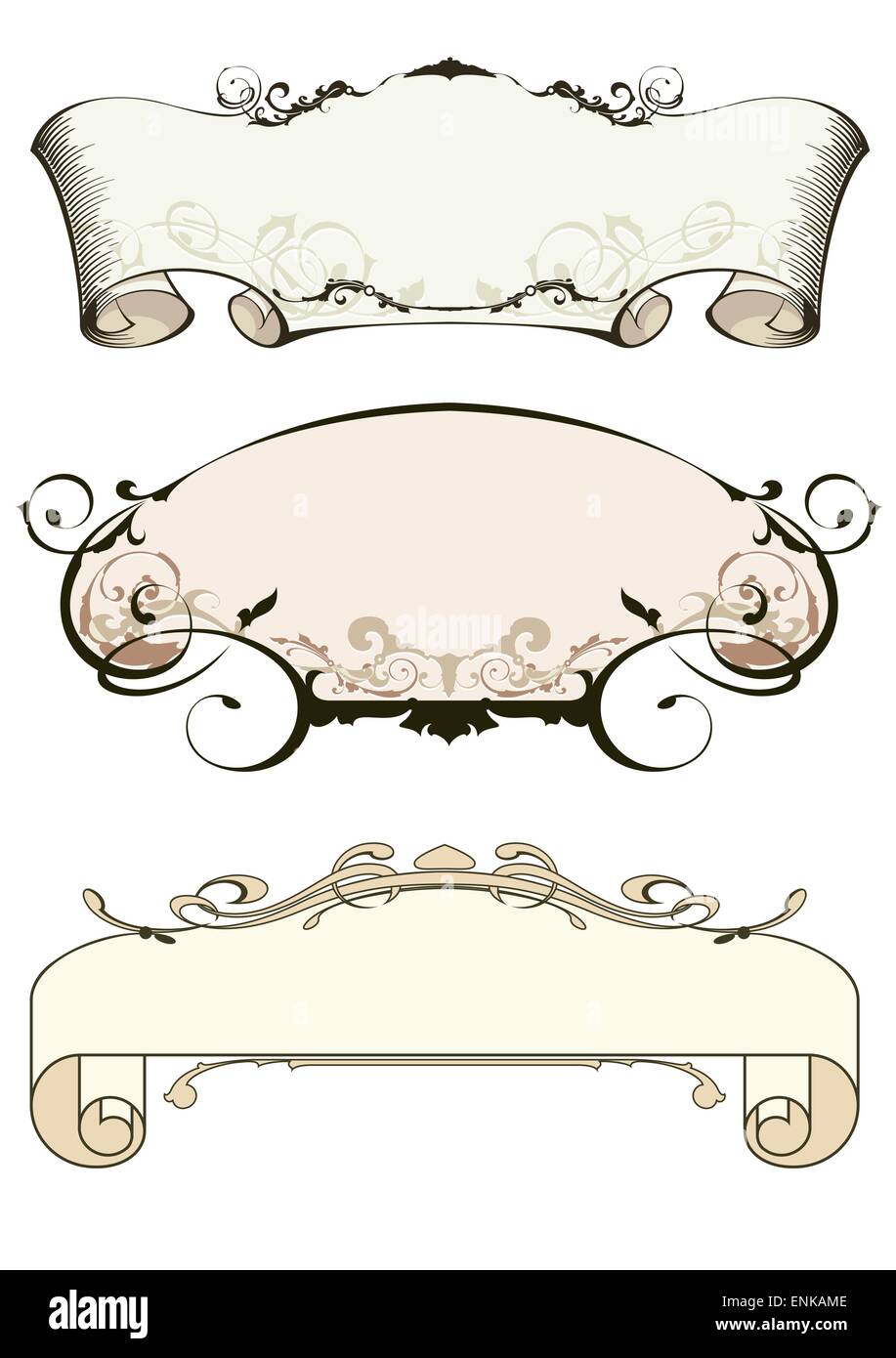 Old style design element Stock Vector Image & Art - Alamy