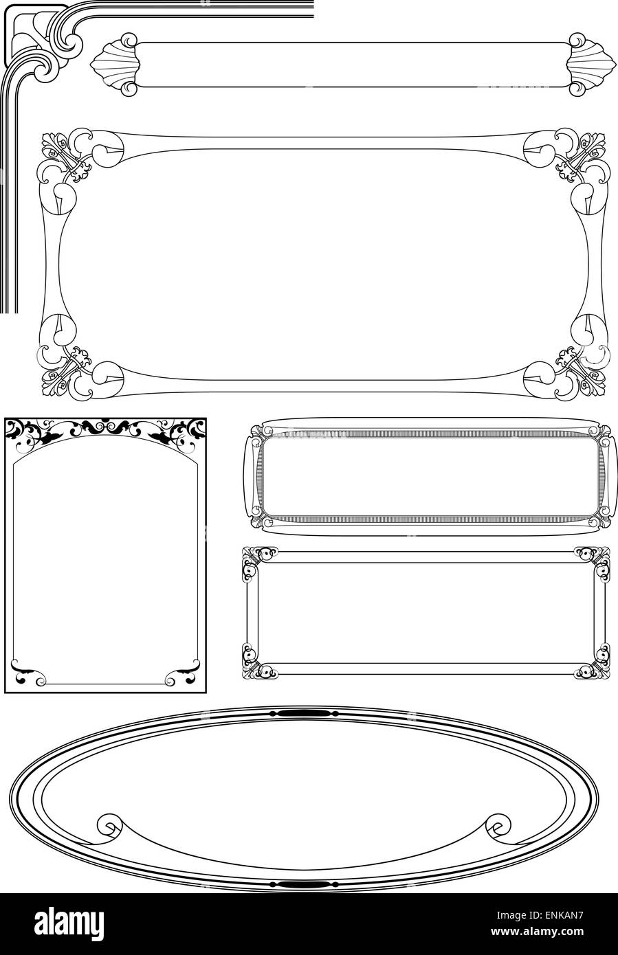 Old style design element Stock Vector Image & Art - Alamy