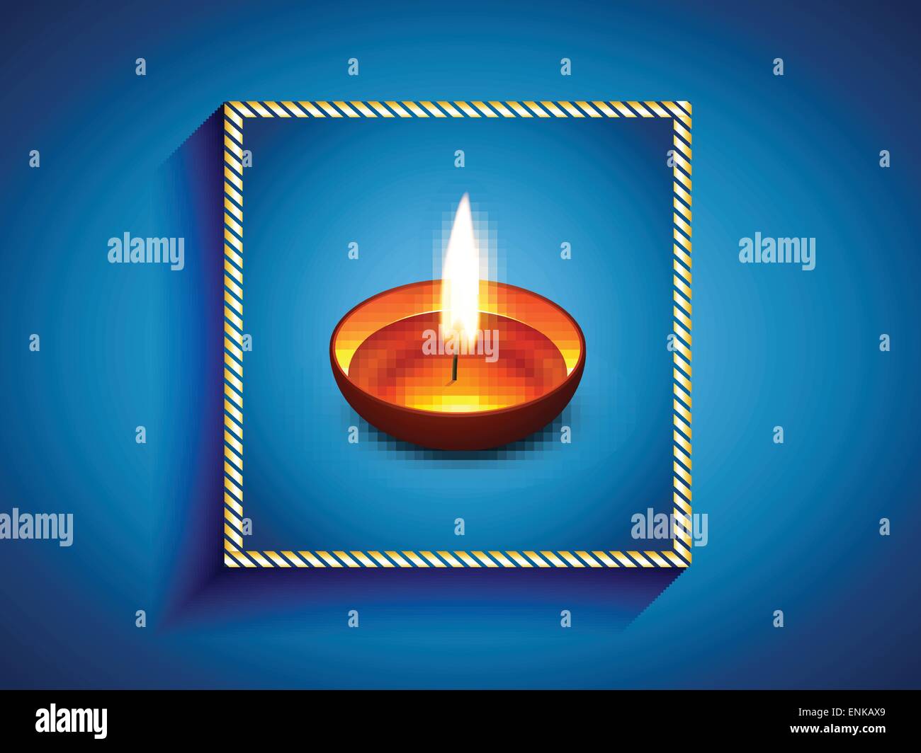 vector beautiful diwali design background Stock Vector Image & Art - Alamy