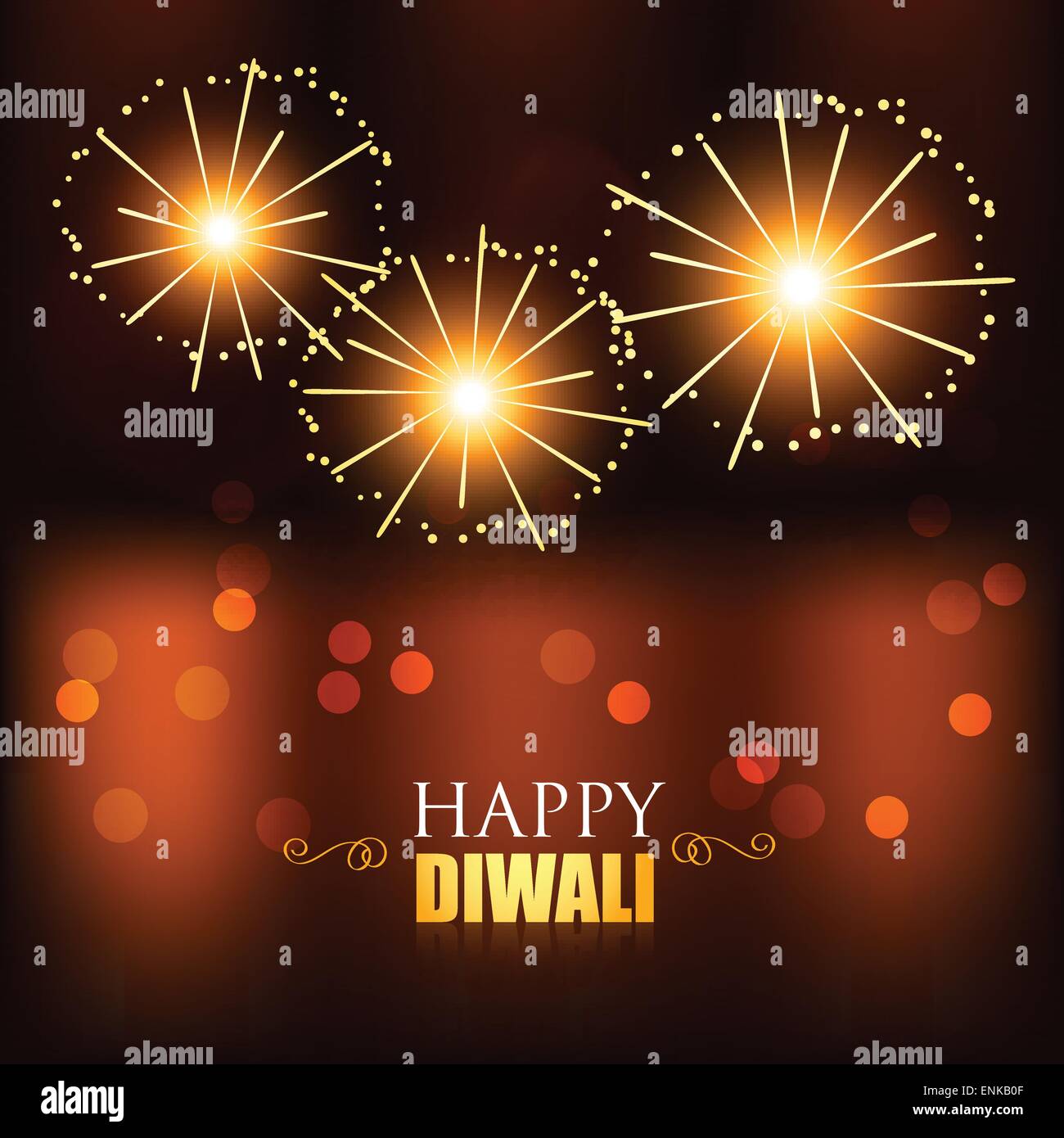 vector diwali festival fireworks design Stock Vector Image & Art - Alamy