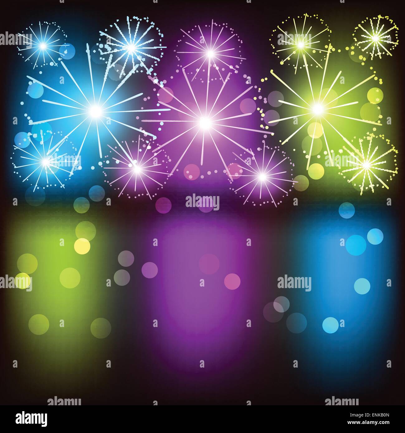 vector colorful fireworks design illustration Stock Vector Image & Art ...