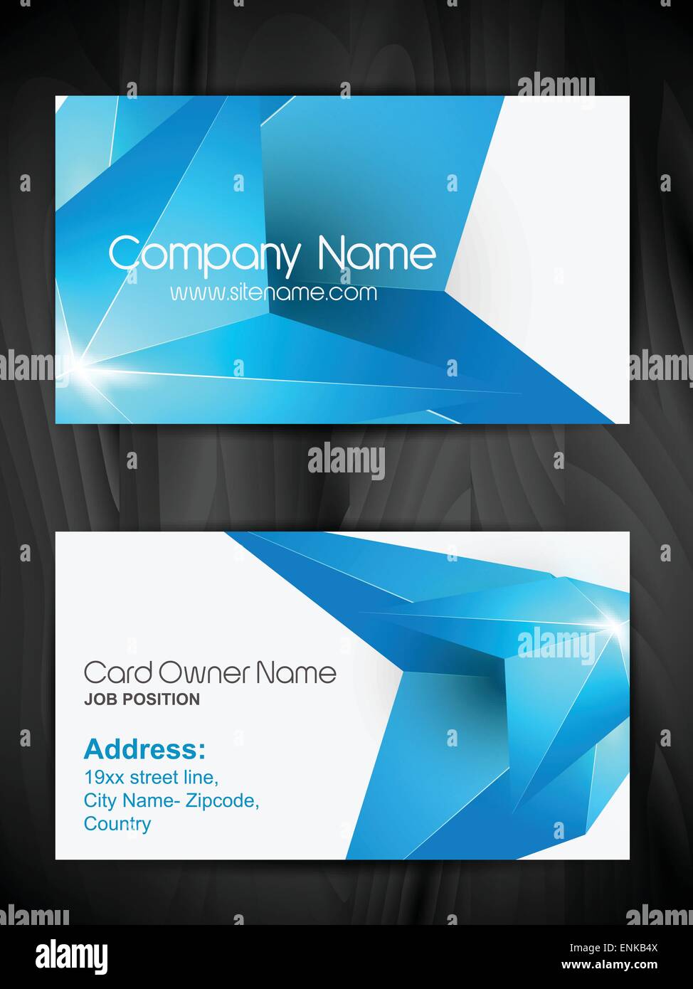 vector business card design Stock Vector Image & Art - Alamy
