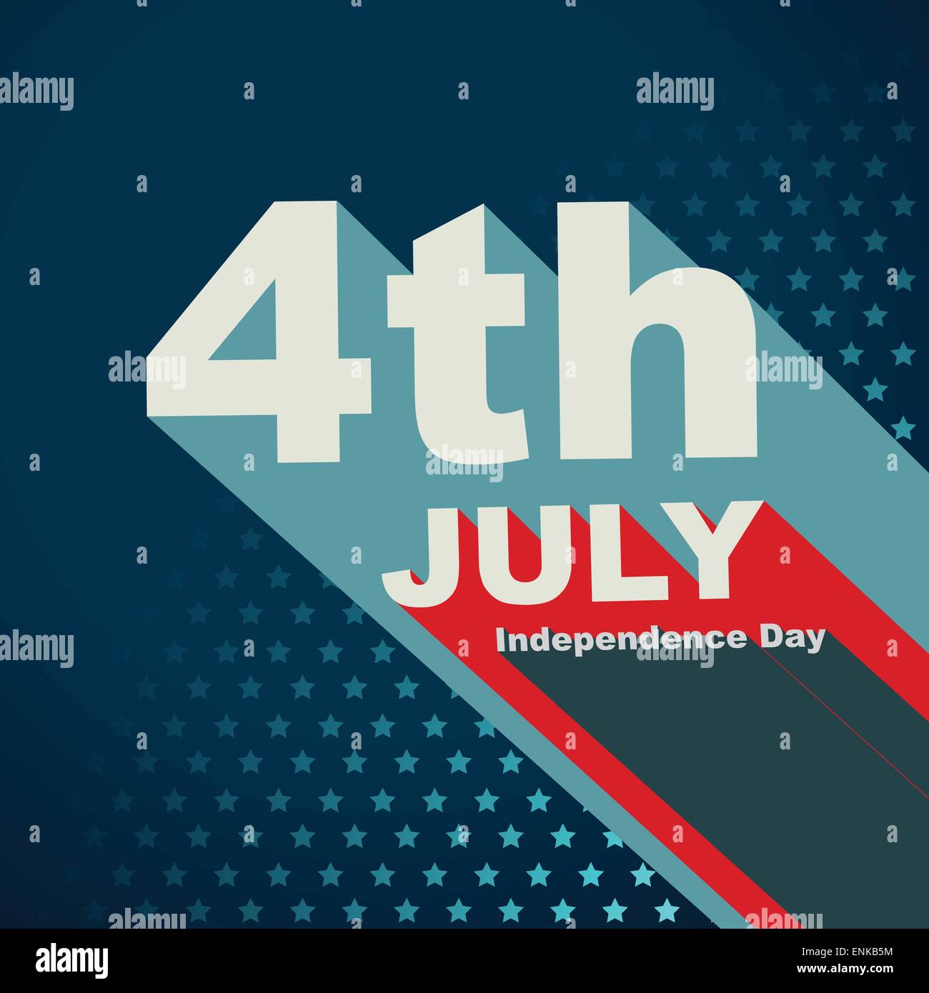 vector 4th of july text art Stock Vector Image & Art - Alamy