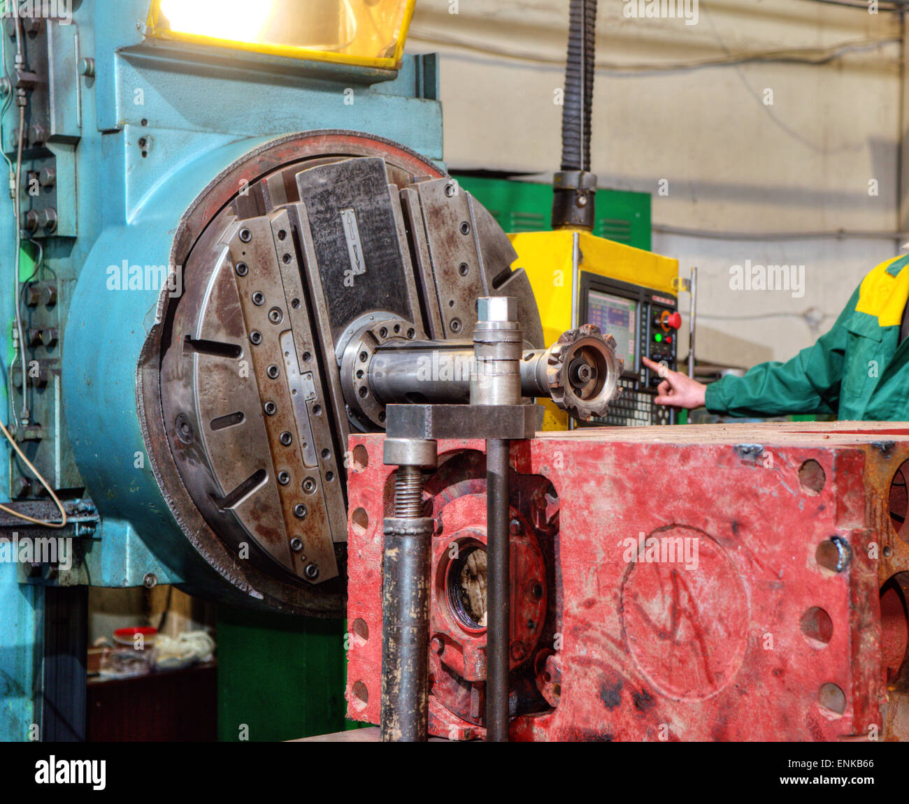 Lathe Machine Operation Facing