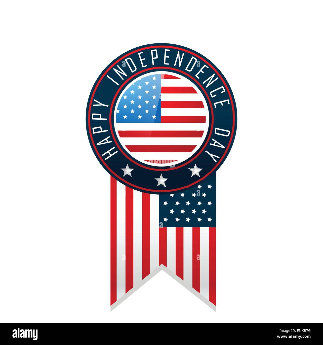 american happy independence day vector design Stock Vector Image & Art ...