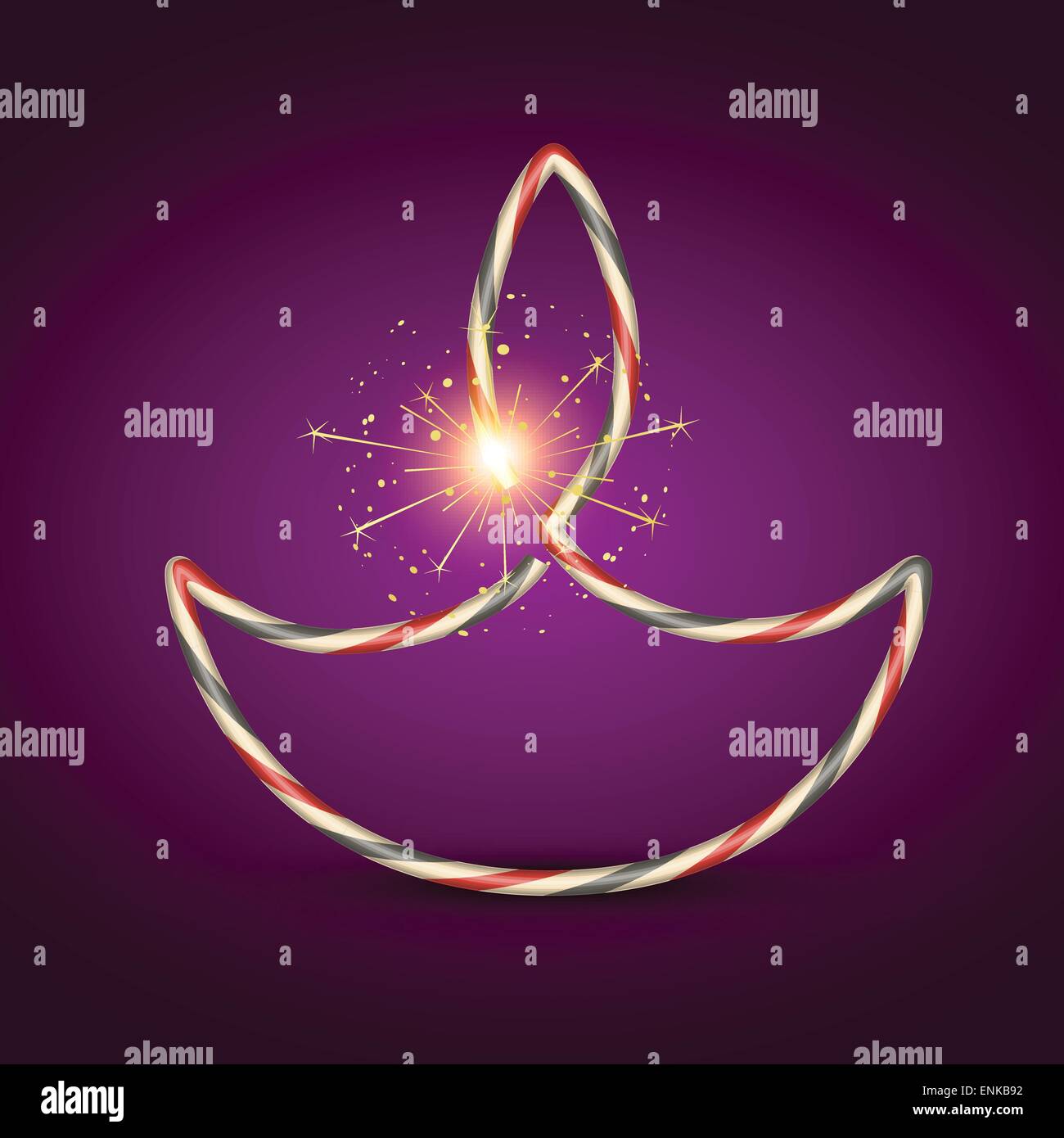 Diya vector vectors hi-res stock photography and images - Alamy