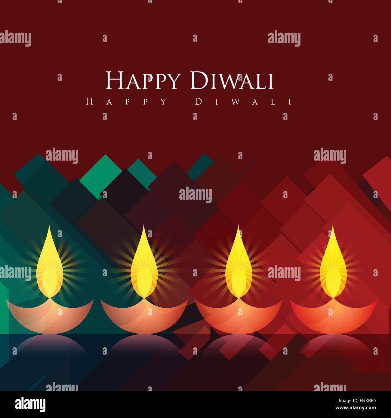 abstract style vector diwali background Stock Vector Image & Art - Alamy