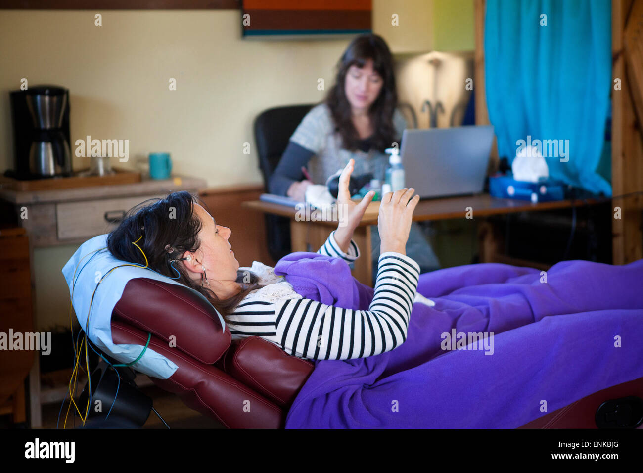 Biofeedback hi-res stock photography and images - Alamy