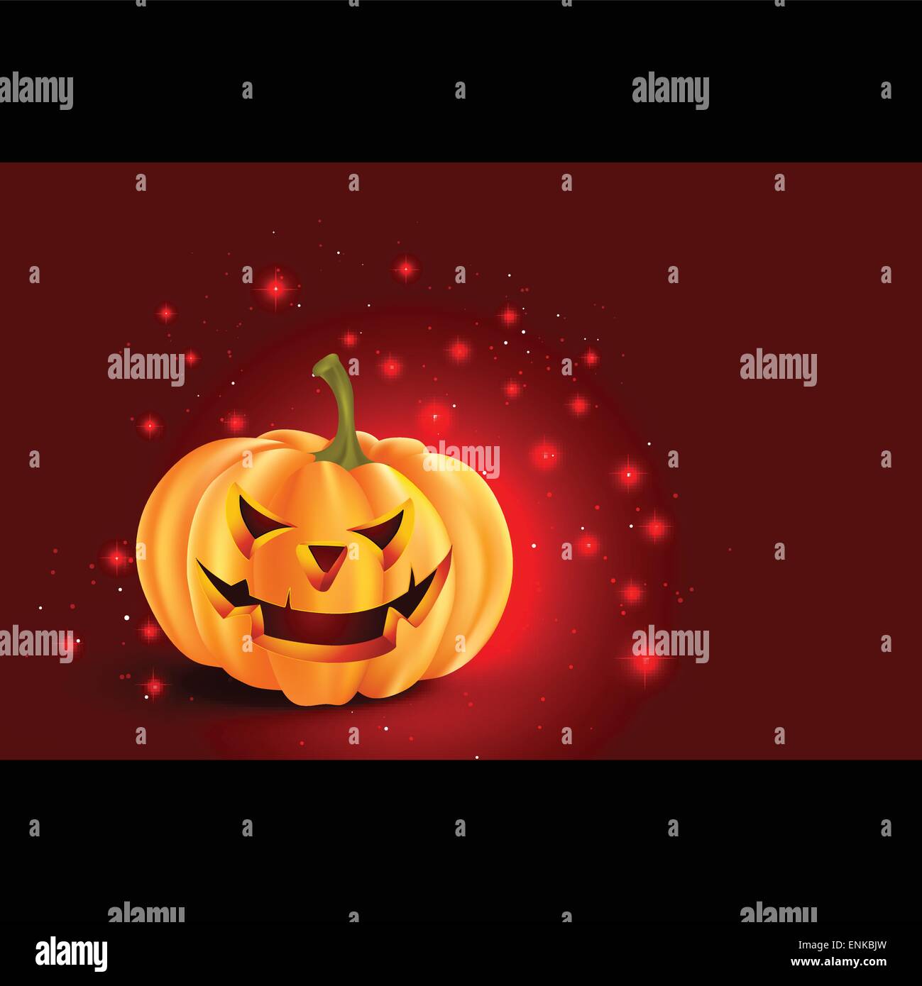 shiny halloween pumpkin scary design Stock Vector Image & Art - Alamy