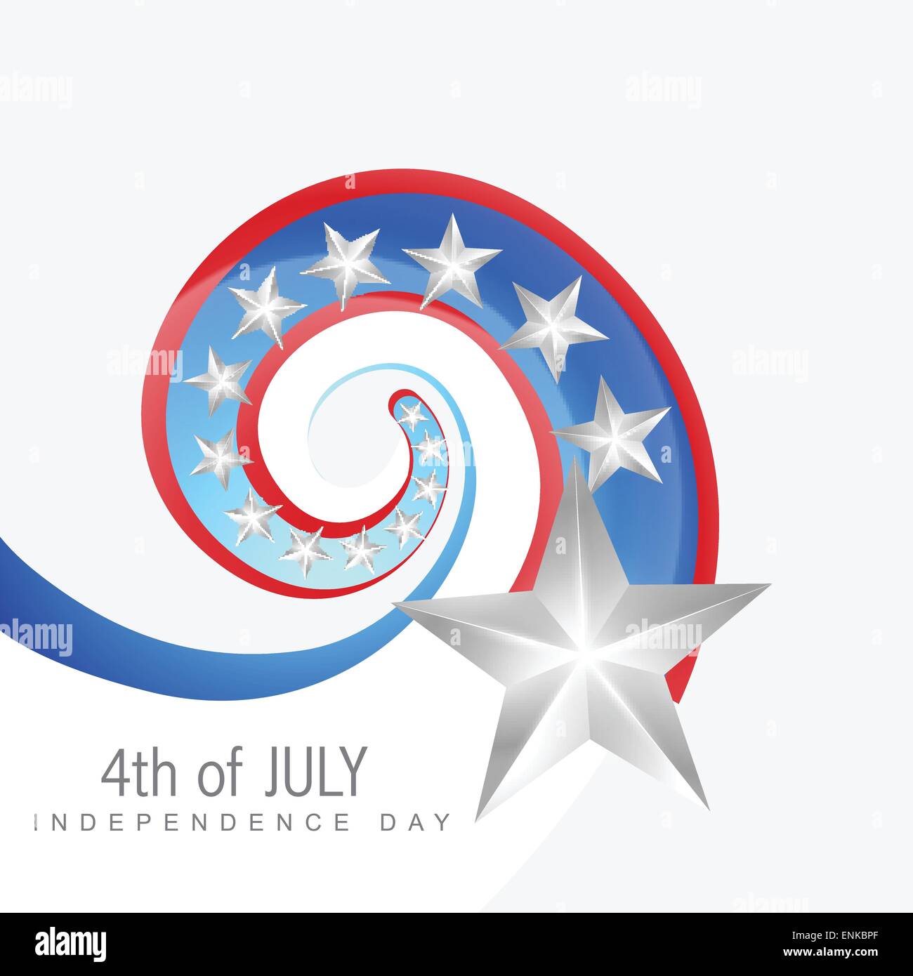 4 july vector vectors Cut Out Stock Images & Pictures - Alamy