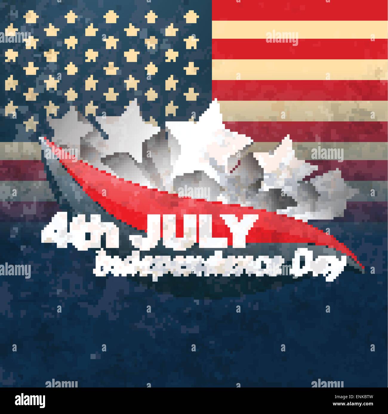 vector creative american flag design Stock Vector Image & Art - Alamy