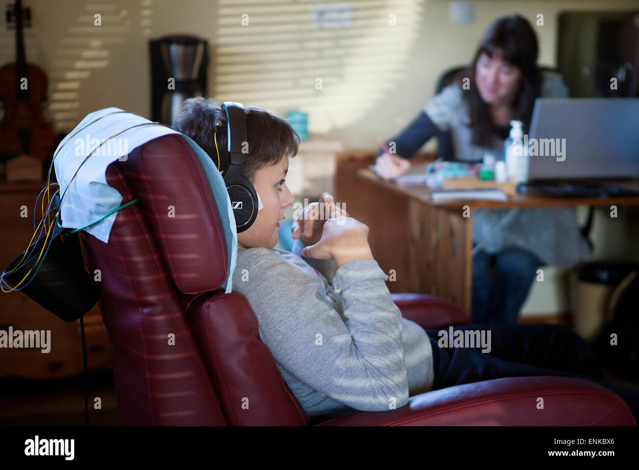 Intellectual disability computer hi-res stock photography and images ...